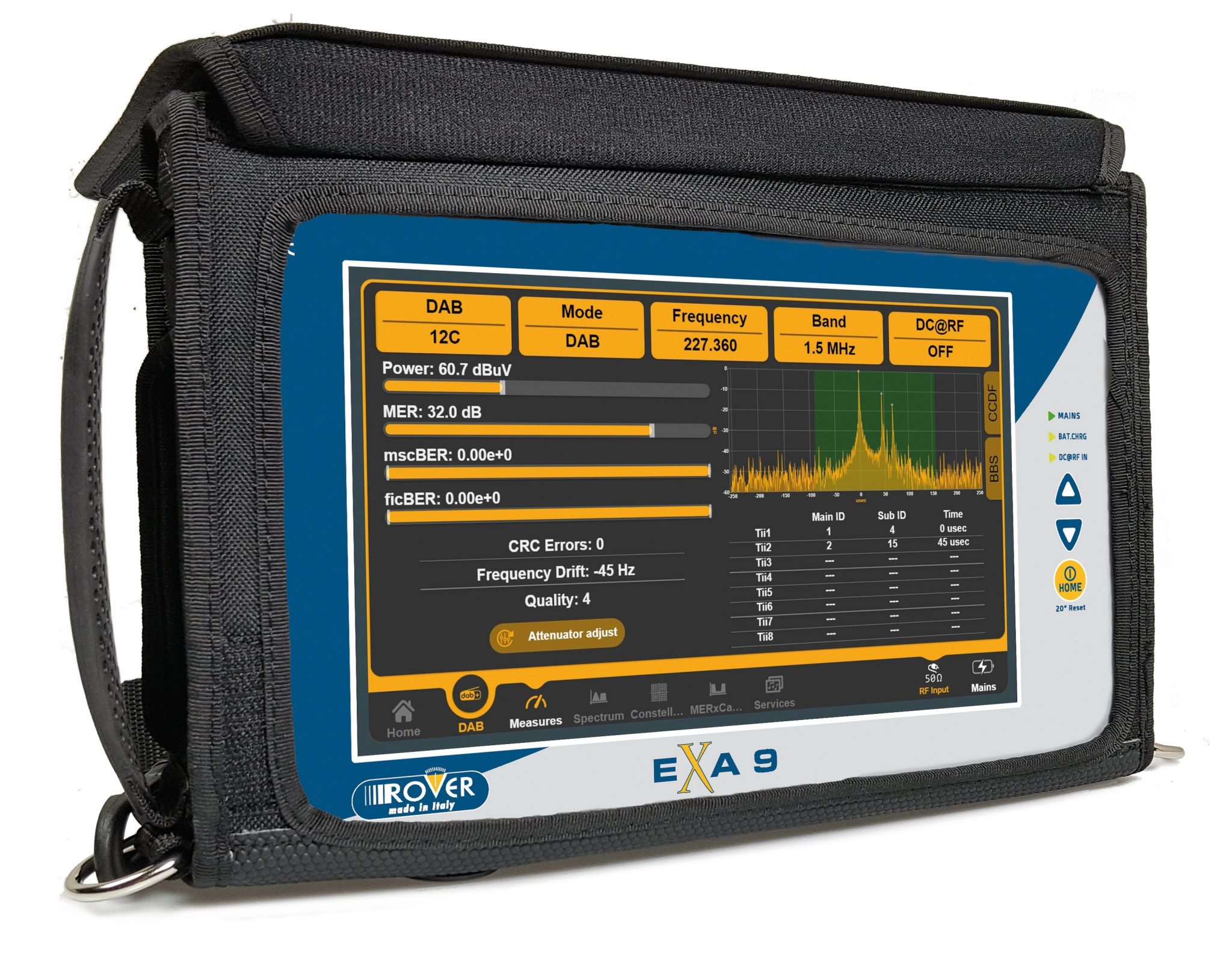EXA 7 - ROVER Instruments